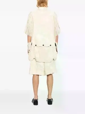 ZIGGY CHEN Belted Multi-pocket Gilets
