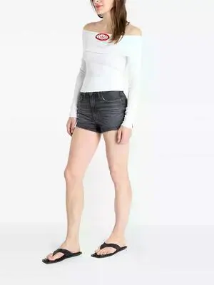 Guess Raw-cut Denim Shorts