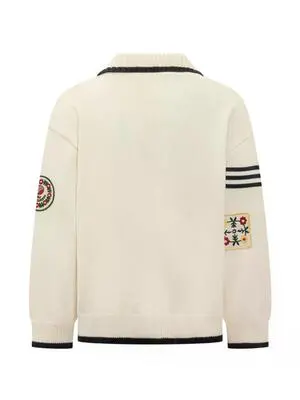 FOUND Varsity Patch-detail Cardigan