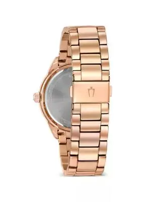 Bulova Swarovski Crystal 38mm Watch