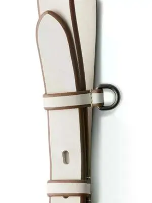 Prada Leather Belt - Neutrals