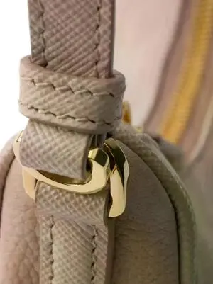 Prada Re-edition 2005 Nubuck And Saffiano Leather Mini-bag - Pink