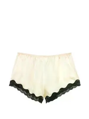 ROTATE BY BIRGER CHRISTENSEN Lace-trim Bow-detail Shorts