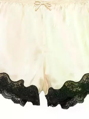 ROTATE BY BIRGER CHRISTENSEN Lace-trim Bow-detail Shorts
