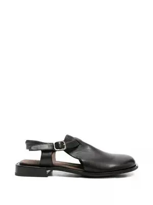 LINDA BAUMANN Buckle-fastening Flat Pumps