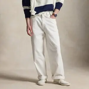Ralph Lauren Rivington Relaxed Fit Jean - Ceramic White