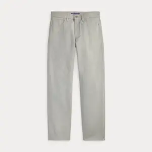 Ralph Lauren Straight Fit Cotton-linen Jean - Light Grey