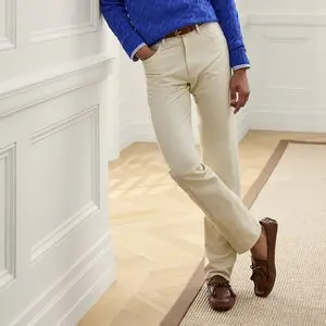 Ralph Lauren Straight Fit Cotton-linen Jean - Summer Sand