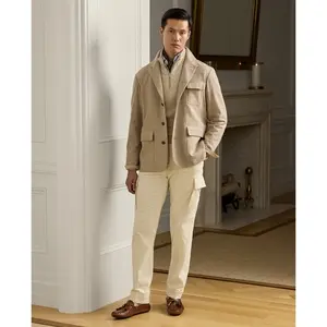 Ralph Lauren Hand-tailored Textured Staples Jacket