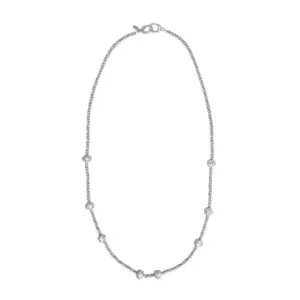 ONI Twisted Chain Necklace - Silver