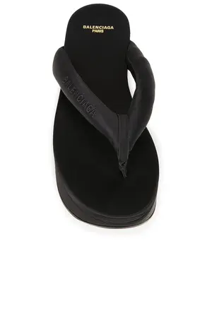 Balenciaga Gaeta Thong Wedge Sandal