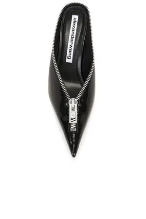 Alexander Wang Akila Zip Closed Toe Mule