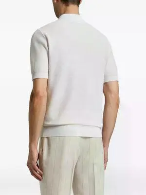 Peserico Zip-fastening Short-sleeve Polo Shirt