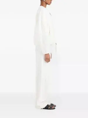 Proenza Schouler White Label Fringed Jacquard Jacket - Neutrals