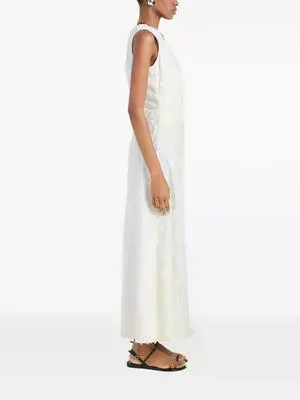 Proenza Schouler White Label Jacquard-cotton Midi Dress - Neutrals