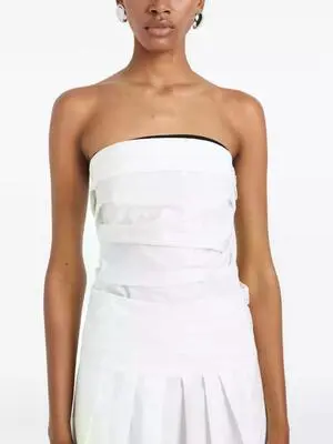 Proenza Schouler White Label Maisy Strapless Top - White