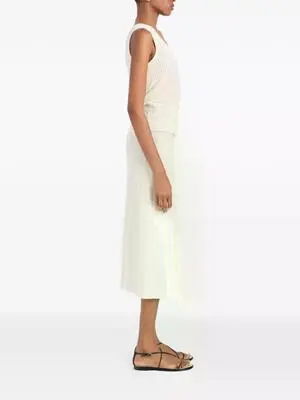 Proenza Schouler White Label Isley Rib-knit Midi Skirt - Neutrals
