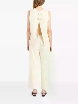 Proenza Schouler Nila Belted Trousers - White
