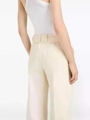 Proenza Schouler Nila Belted Trousers - White