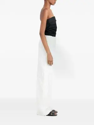 Proenza Schouler White Label Shilo Frayed-jacquard Trousers - Neutrals