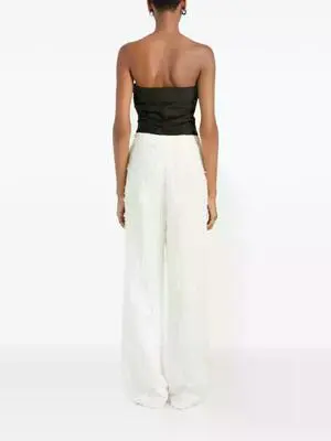 Proenza Schouler White Label Shilo Frayed-jacquard Trousers - Neutrals