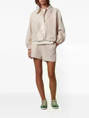 Paul Smith Seersucker Striped Jacket - Neutrals