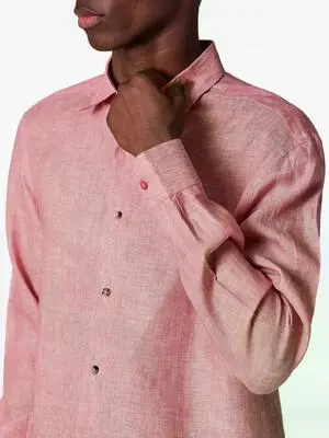 Paul Smith Full-sleeve Linen Shirt - Pink