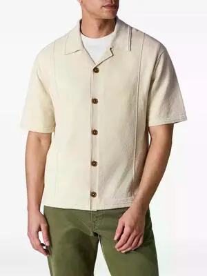 Paul Smith Bouclé Short-sleeve Shirt - Neutrals