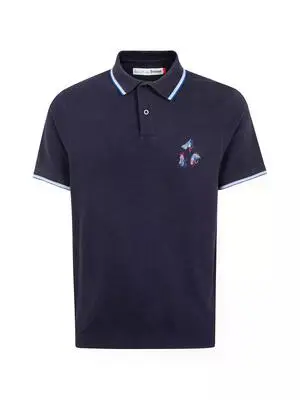 Barbour Embroidered Tipped Polo Shirt