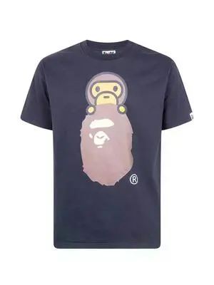 A BATHING APE Ape Head Baby Milo T-shirt - Blue