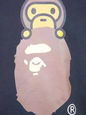 A BATHING APE Ape Head Baby Milo T-shirt - Blue