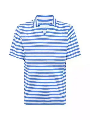 Majestic Filatures Striped Short-sleeve T-shirt - Blue