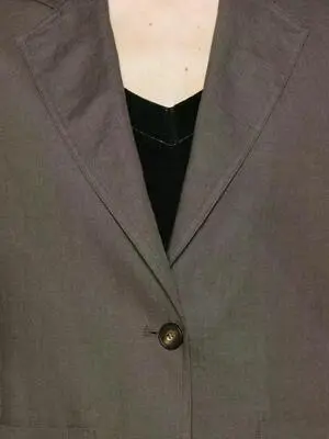 PANICALE Belted Single-breasted Jacket