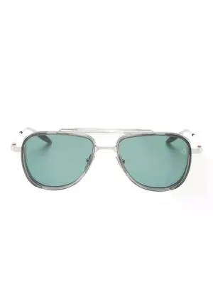 AKONI Pilot Frame Sunglasses - Grey