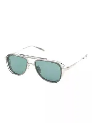 AKONI Pilot Frame Sunglasses - Grey