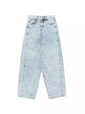 Emporio Armani Raw Edge Hem Bottoms For Women