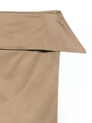 Gucci 2000s Fold-over Mini Skirt