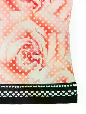 Roberto Cavalli 2000s Floral-print Tank Top