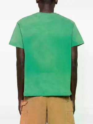 FOUND Fox-embroidered T-shirt