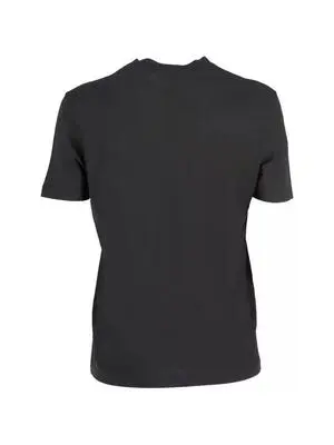 FILIPPO DE LAURENTIIS Crepe-knit T-shirt - Black