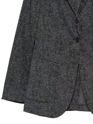 ROMEO GIGLI 1990s Floral-print Blazer