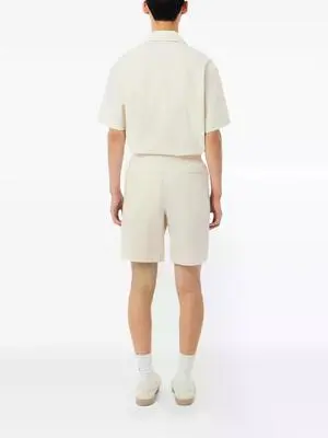 Lacoste Striped Drawstring Shorts - Neutrals