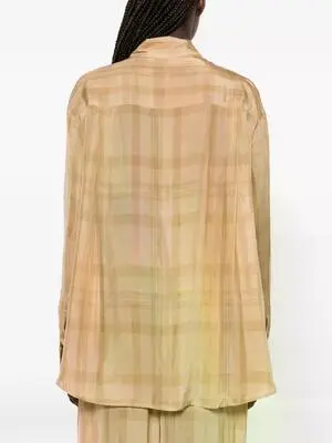 THE FRANKIE SHOP Peri Check-pattern Shirt