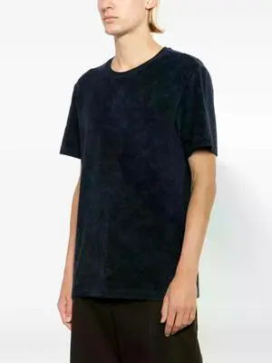 Emporio Armani Logo-jacquard Terry T-shirt