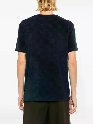 Emporio Armani Logo-jacquard Terry T-shirt
