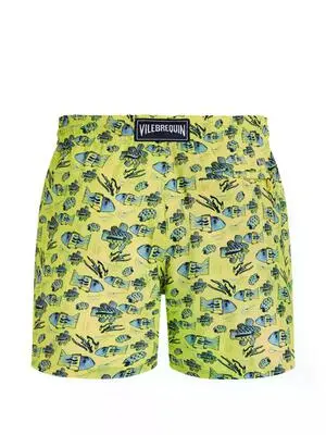 Vilebrequin Printed Swim Shorts - Yellow