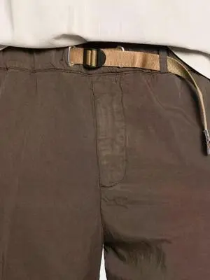 WHITE SAND Elasticated-waistband Shorts - Brown