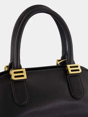 Balenciaga Bolero Bowling Mini Bag - Black