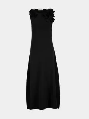 Altuzarra Woolfe Gown With Floral Applique