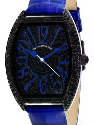 CHRISTIAN VAN SANT Elegant 41mm Watch - Black